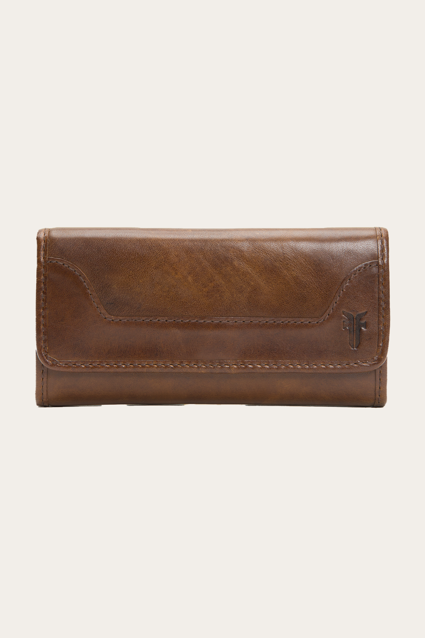 Melissa Dark Brown Wallet | The Frye Company