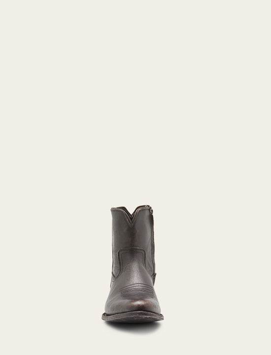 Men’s Antique Black Austin Inside Zip Leather Boots | The Frye Company