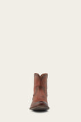 Men's Cognac Austin Inside Zip Boots | The Frye Company