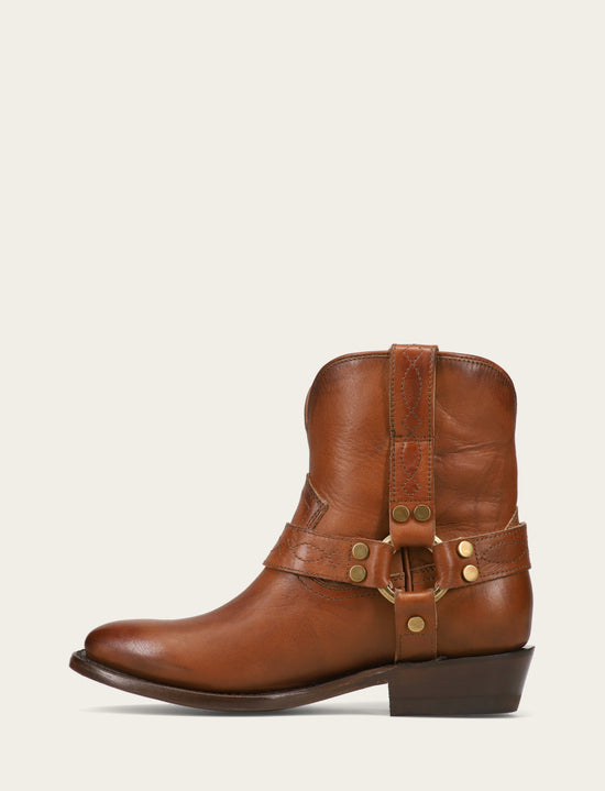 Women's Saddle Billy Short Harness Booties | The Frye Company