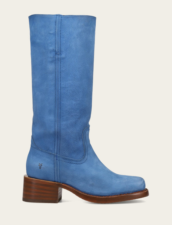Women’s Royal Blue Campus 14L Tall Boots | The Frye Company