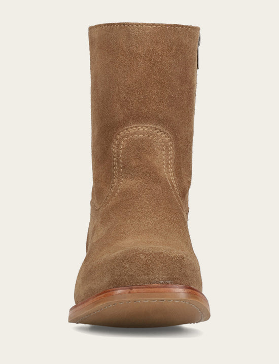 Men's Mushroom Suede Campus Inside Zip Boot | The Frye Company