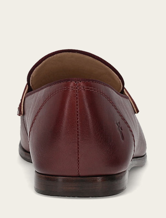 Women's Bordeaux Faith Leather Loafer | The Frye Company