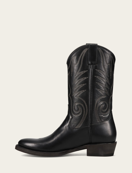 Men's Black Grady Vintage Stitch Western Boots | The Frye Company