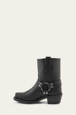 Women's Black Harness 8R Boots | The Frye Company