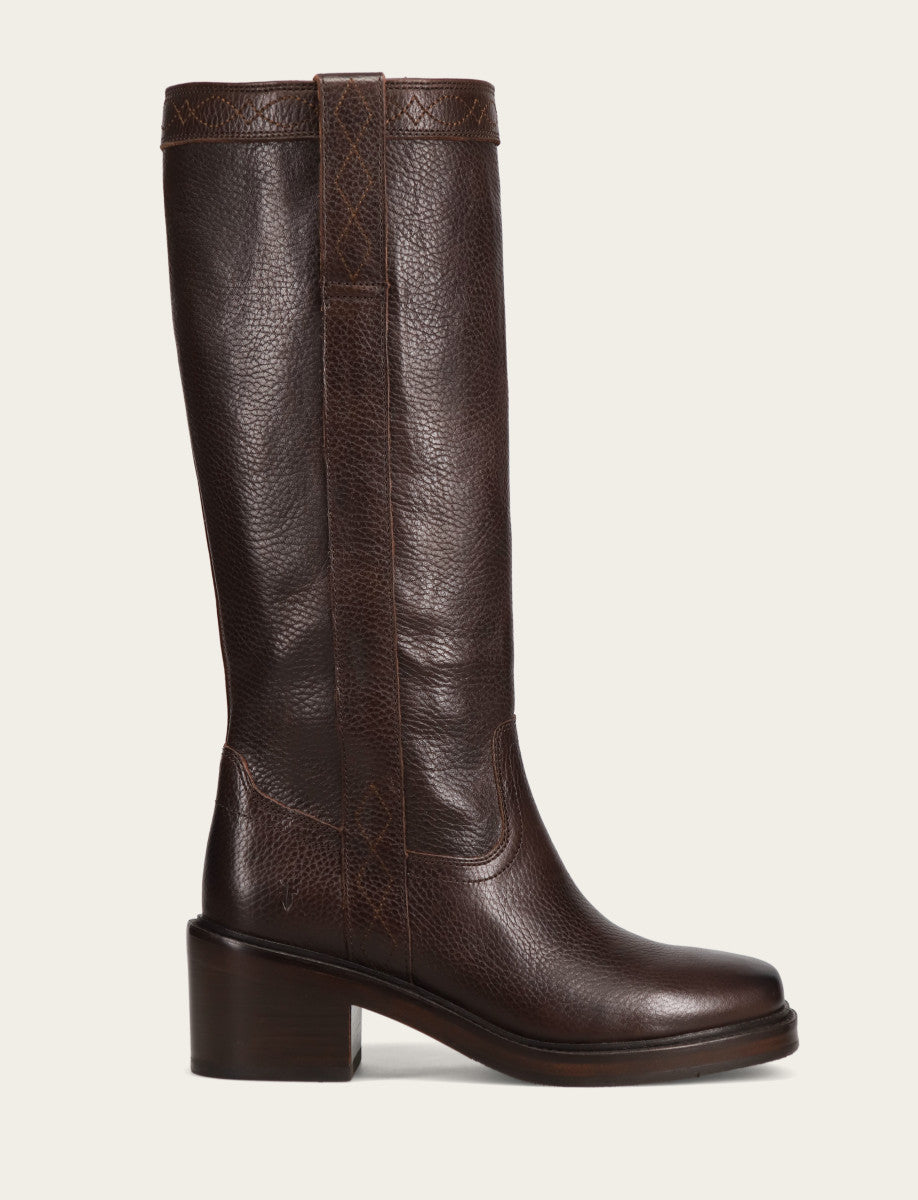 Women’s Dark Brown Kate Pull On Boots | The Frye Company