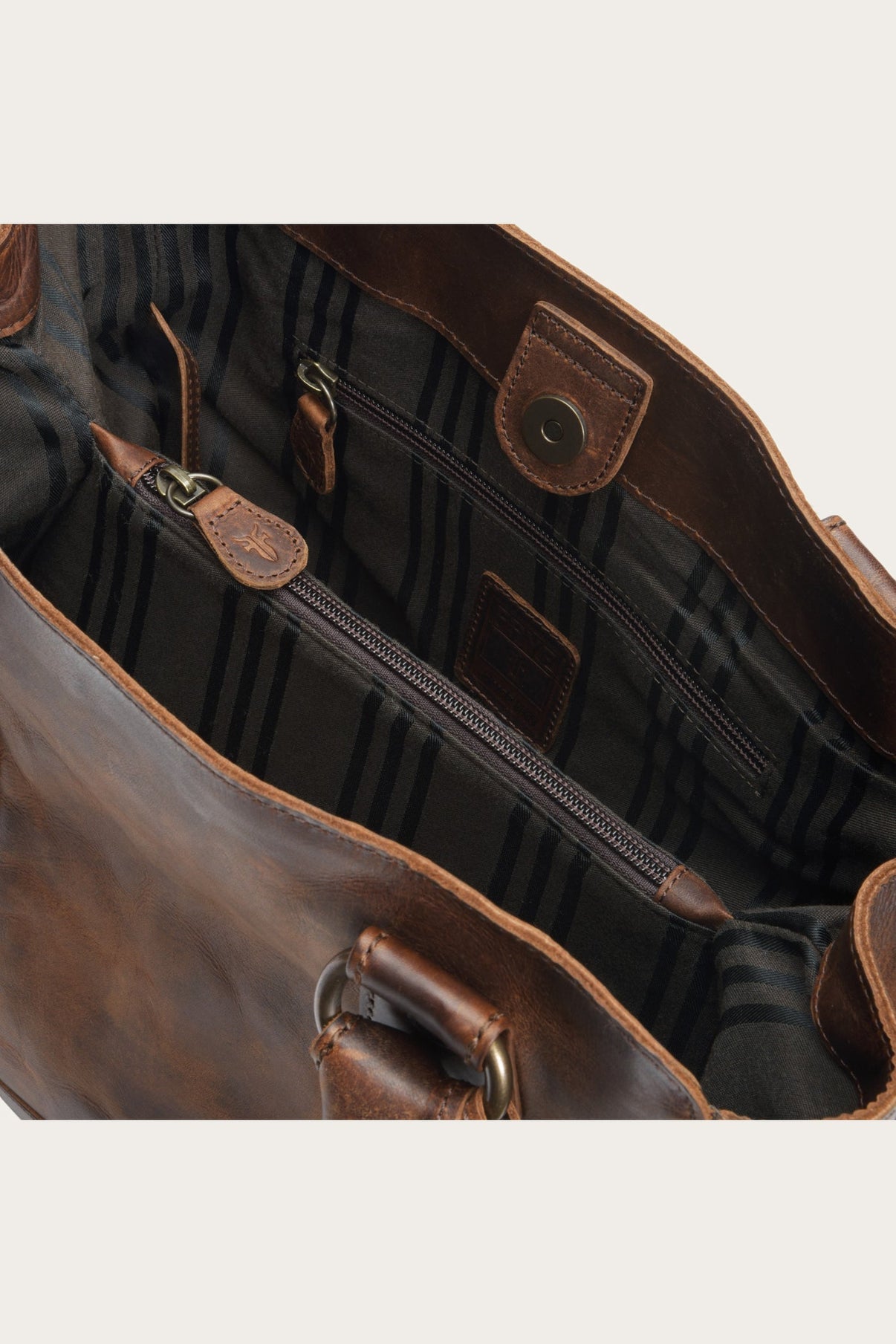 Melissa Dark Brown Tote | The Frye Company