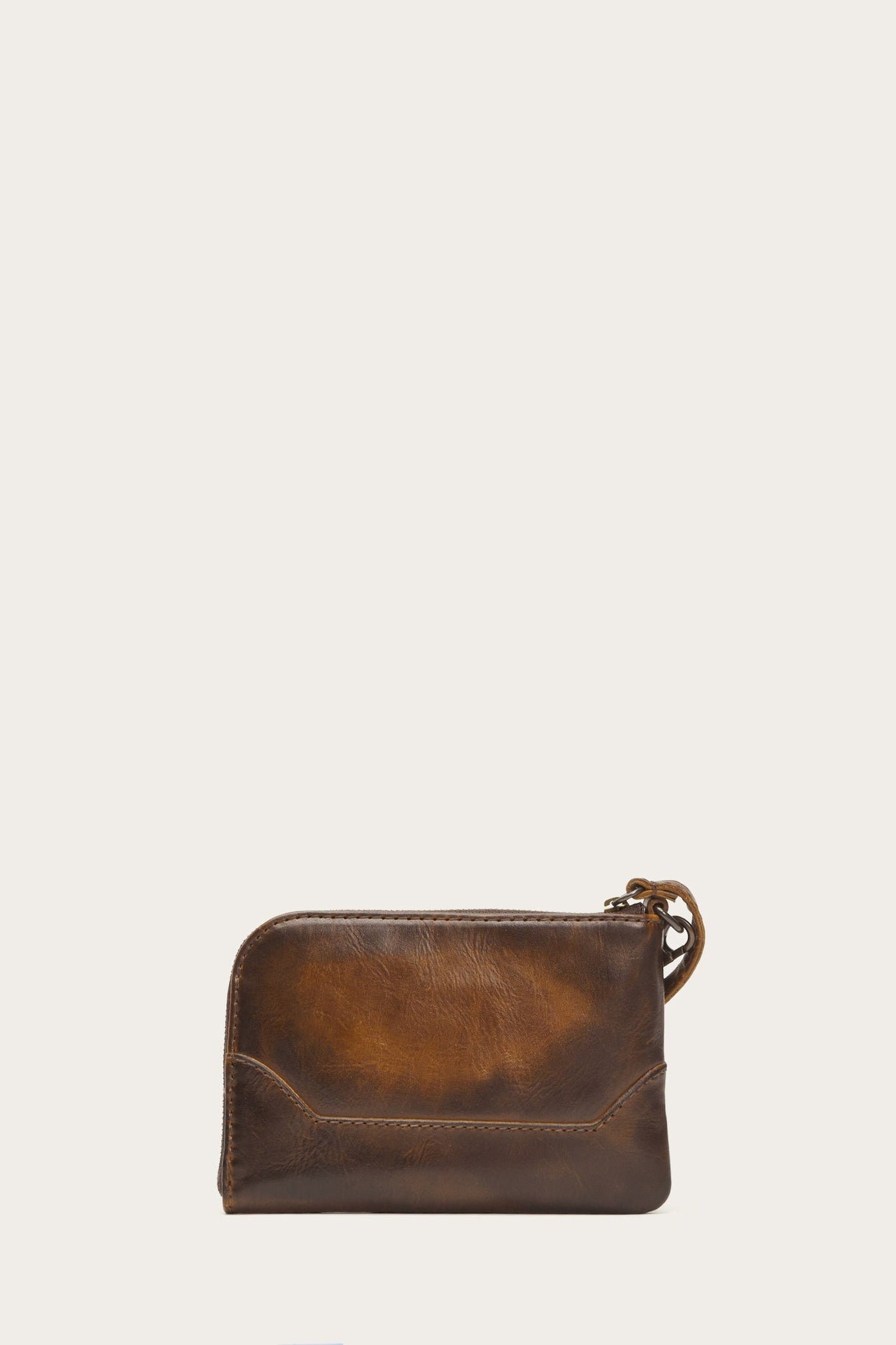 Melissa Dark Brown Wristlet | The Frye Company