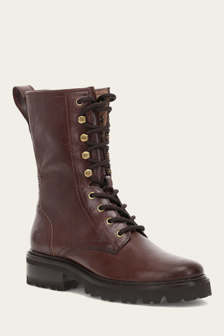 Women's Bourbon Olivia Combat Boots | The Frye Company