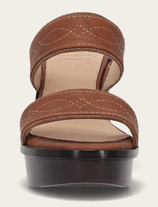 Women's Saddle Pipa Woodstock 2 Band Platform Sandals | The Frye Company
