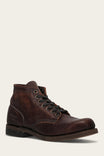 Men's Dark Brown Prison Boots | The Frye Company