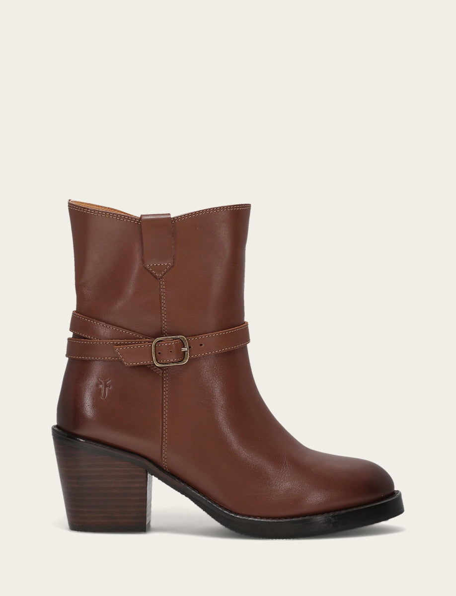 Women's Walnut Rylee Belted Inside Zip Boot | The Frye Company