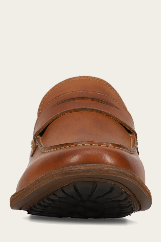 Men's Caramel Tyler Flex Penny Loafers | The Frye Company