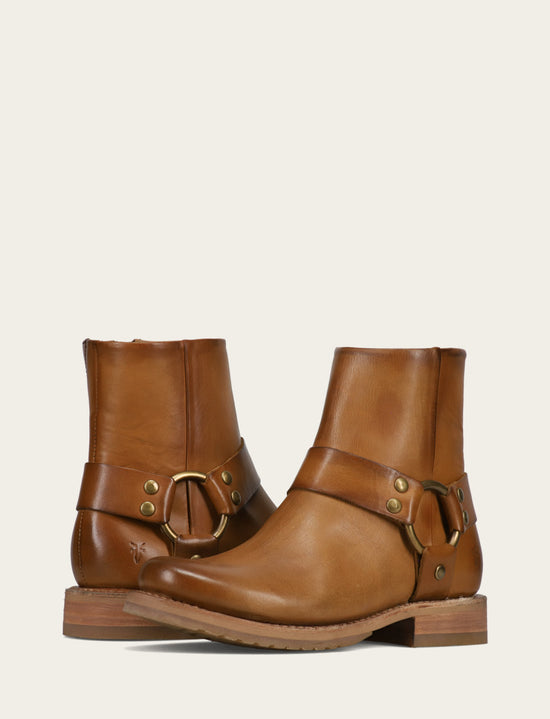 Women's Caramel Veronica Flex Harness Bootie | The Frye Company