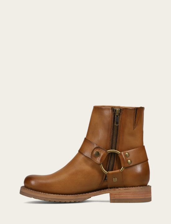 Women's Caramel Veronica Flex Harness Bootie | The Frye Company